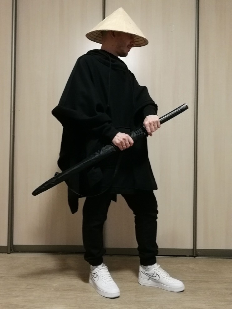 Katana Umbrella with Samurai Sword Handle